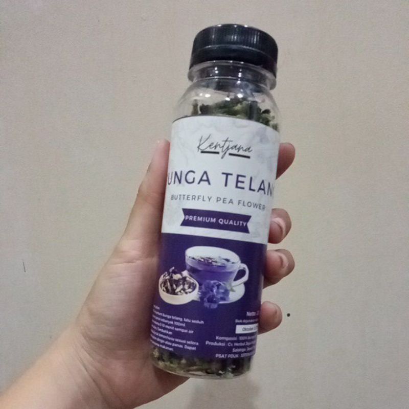 Jual Teh Bunga Telang Original isi 18gr Pewarna Biru Alami | Pewarna ...