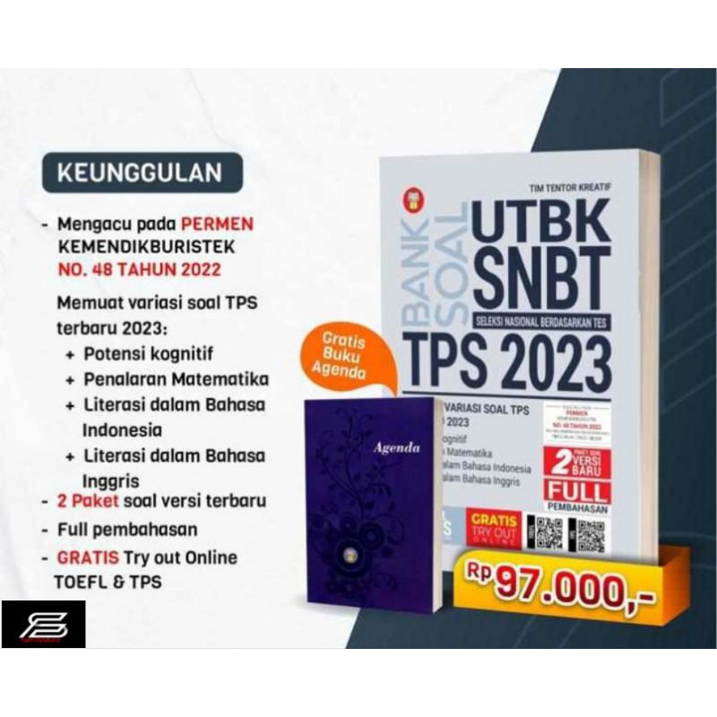 Jual BUKU BANK SOAL UTBK SNBT TPS 2023 | Shopee Indonesia