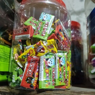 Jual Permen Karet Yosan Mix Fruit Toples | Shopee Indonesia