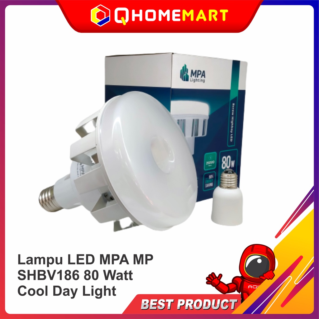 Jual Lampu LED MPA MP SHBV186 80 Watt Cool Day Light | Shopee Indonesia