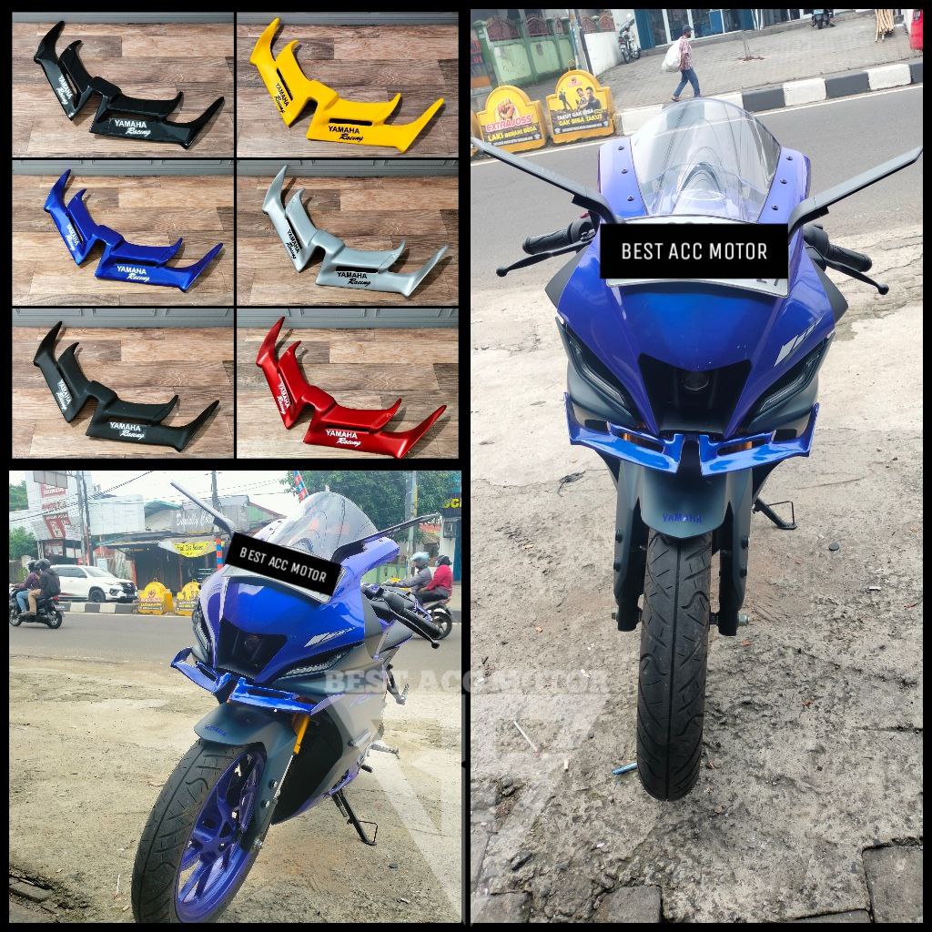 Jual WINGLET R15 V4 2021 R15M 2022 2023 WINGLET YAMAHA ALL NEW R15 M ...