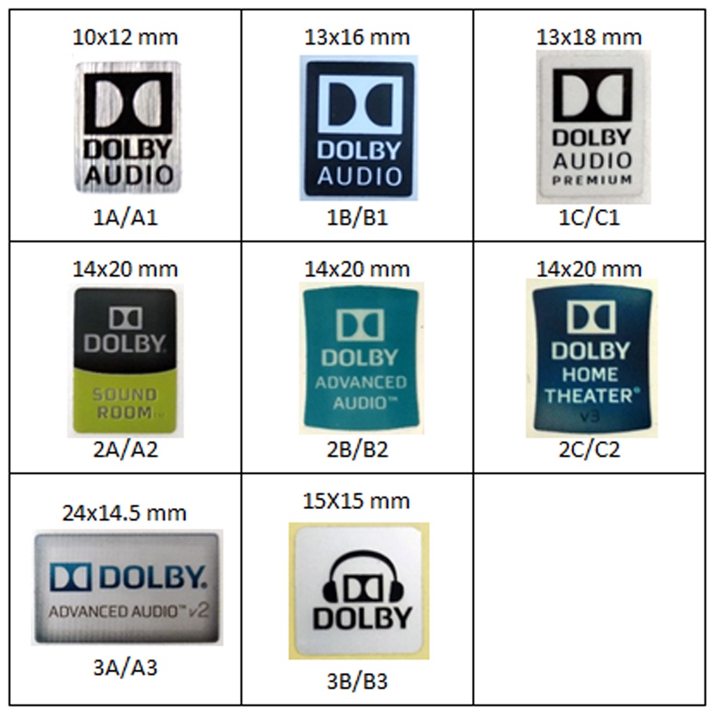 Jual Stiker Sticker Dolby Audio Ori | Shopee Indonesia
