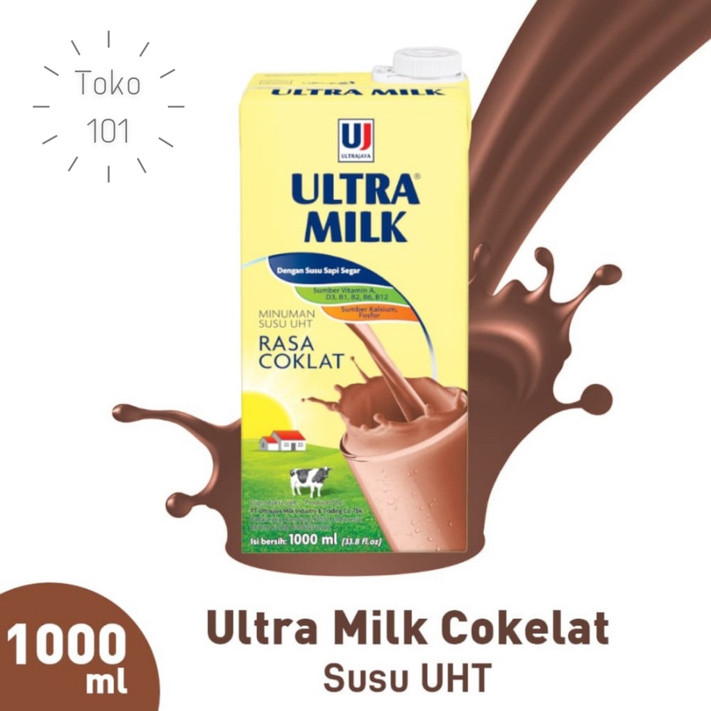 Jual Ultra Milk UHT Cokelat 1 Liter / 1000 ml | Shopee Indonesia