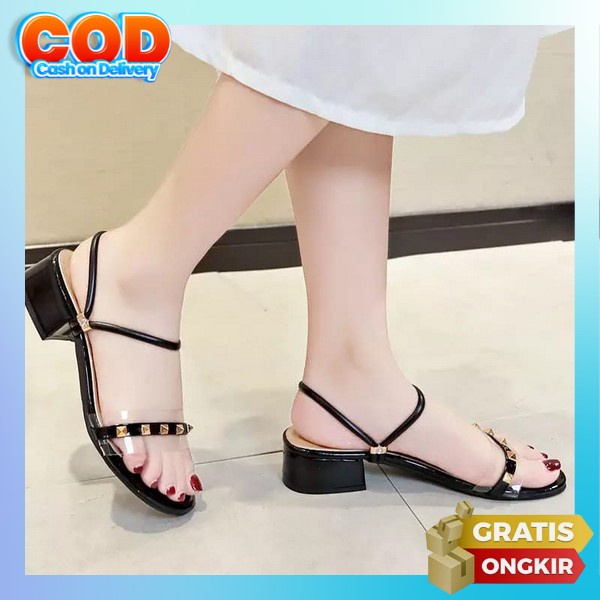 Jual Heels Cantik Terbaru Hells Kerja Hels Pesta Hils Kaca Heels Import ...