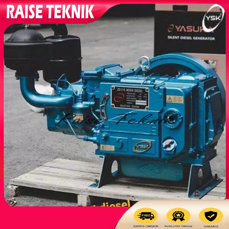 Jual MESIN PENGGERAK DIESEL SOLAR YASUKA ZS1115TT 26HP TANPA TANKI | Shopee Indonesia