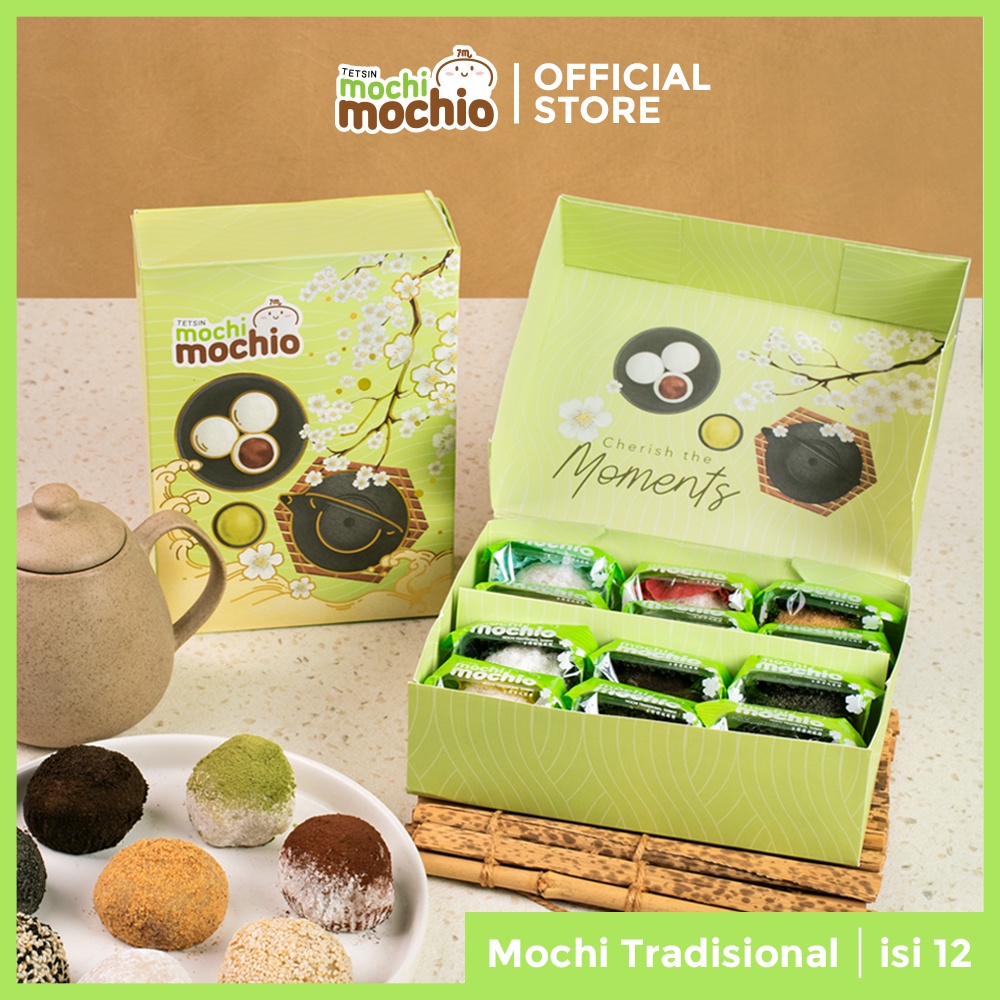 Jual Tetsin Mochi Mochio - Mochi 12 Pcs | Shopee Indonesia