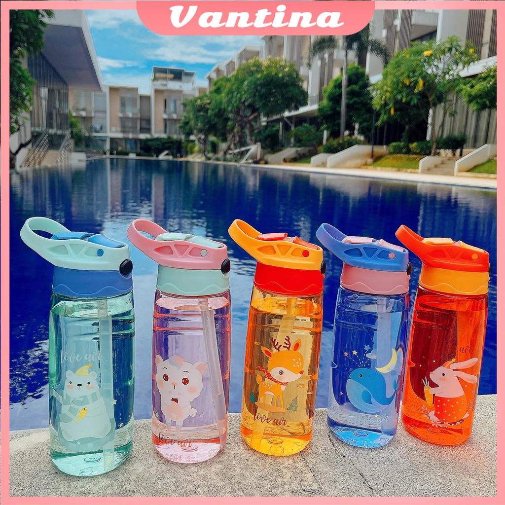 Jual Botol Minum Anak Air 550ml/Botol Anak Karakter animal Country BPA FREE / Botol Minum Anak ...