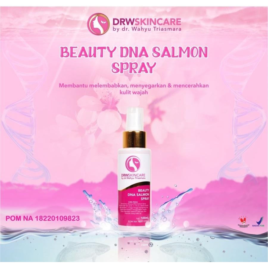 Jual Beauty DNA Salmon Spray Drw SKincare / Spray DNA Salmon Pelembab ...