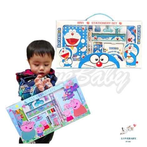 Jual Alat Tulis 14 in 1 / Stationery Set / Study Set Anak Karakter ...