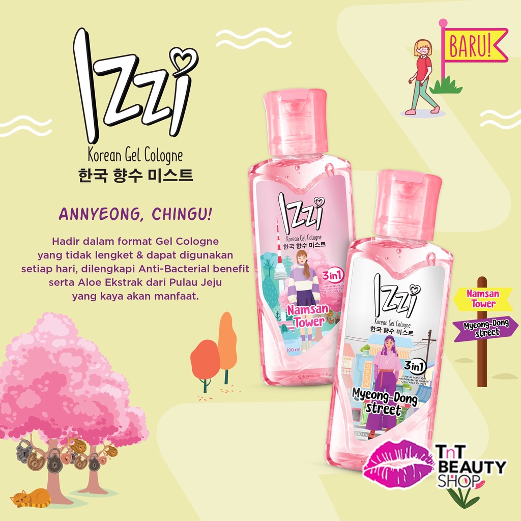 Jual IZZI Korean Gel Cologne - Fine Fragrance Mist 100ml | Parfum ...