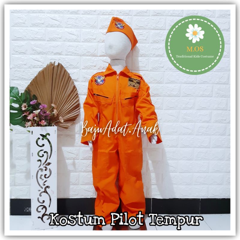 Jual Kostum Pilot Tempur Anak | Baju Pilot Pesawat Tempur | Shopee ...