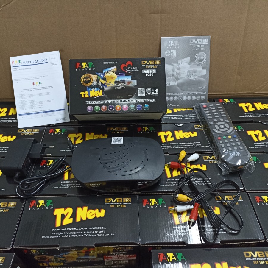 Jual Set top box tanaka dvb t2 new original tv box | Shopee Indonesia