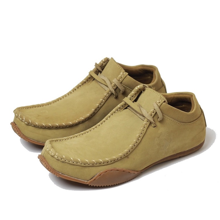 Jual BLACK MASTER Sepatu Kasual Pria Kulit Asli Mustang Low Original ...