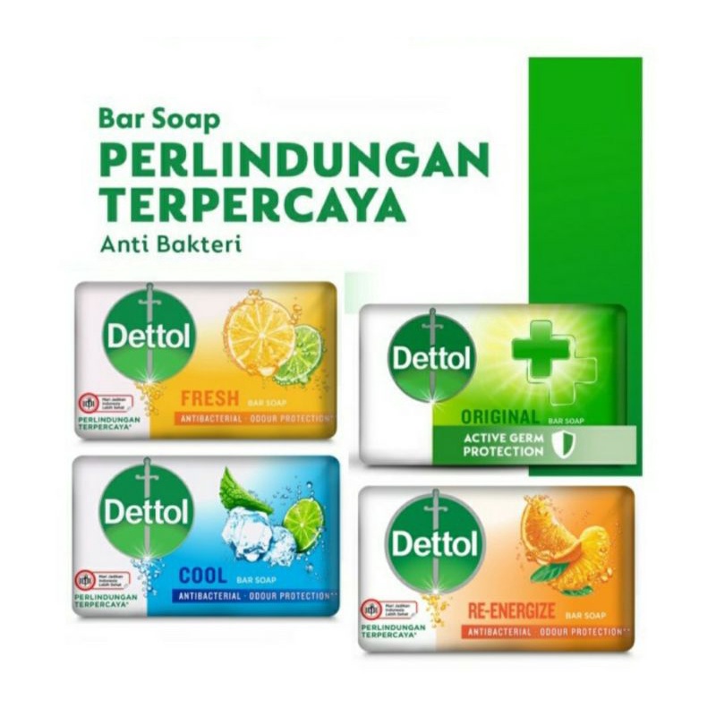 Jual dettol sabun batang 60gr | Shopee Indonesia