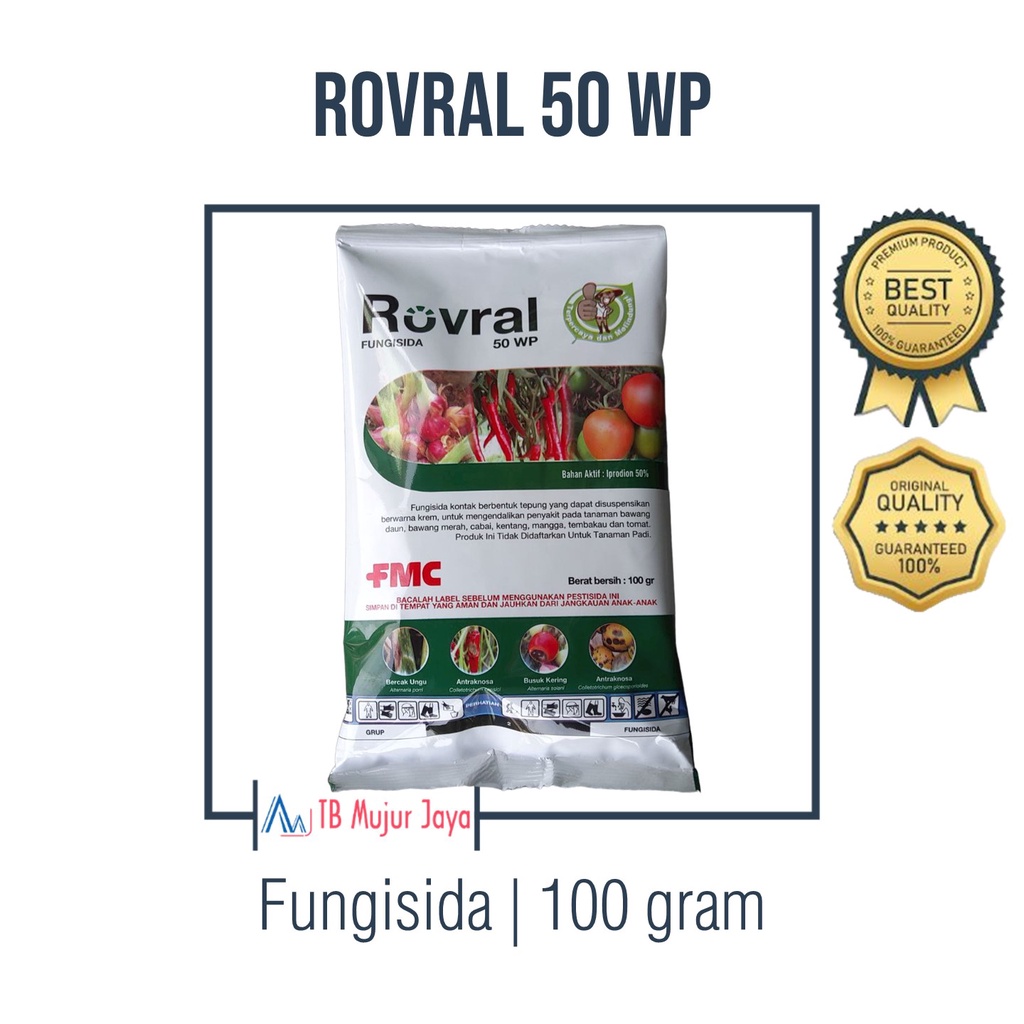 Jual Fungisida ROVRAL 50 WP 100 gram | Shopee Indonesia
