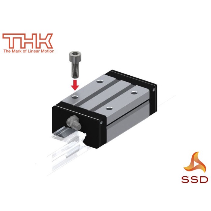 Jual THK SSR20XW1UU SSR20XW SSR20 Linear Guide Block Only 1pc | Shopee ...