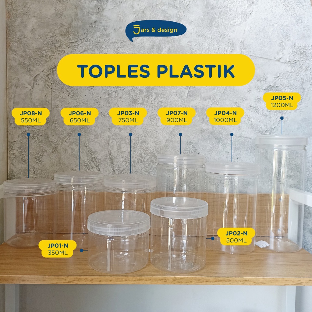 Jual Toples Plastik Tutup Ulir 500ml & 550ml | Shopee Indonesia