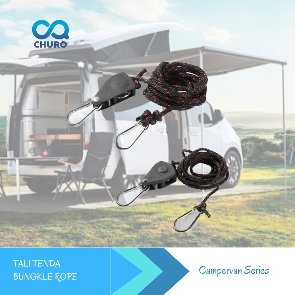 Jual Tali Tenda Camping Katrol Adjustable Rope Buckle Hook Tent ...