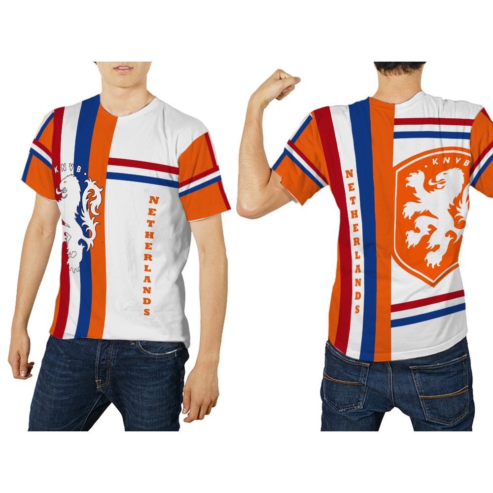 Jual Kaos Baju Jersey Custom Timnas Belanda Netherlands | Shopee Indonesia