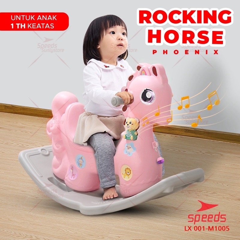 Jual Mainan Anak Kuda Kudaan Mainan Kuda Rocking Horse Jungkat Jungkit ...