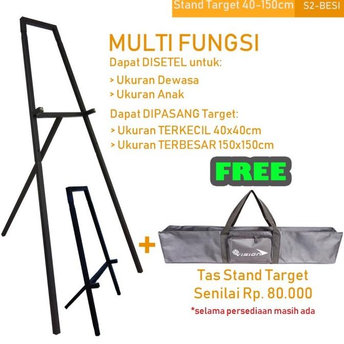 Jual DUDUKAN TARGET SASARAN PANAH-STAND KAKI TRIPOD PENYANGGA FRAME ...