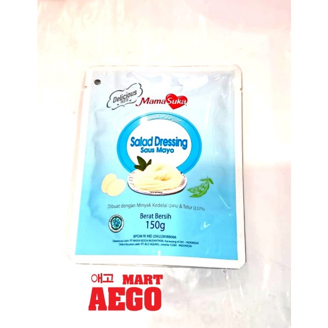 Jual Mamasuka saus mayo dari minyak kedelai dan telur 150gr | Shopee ...