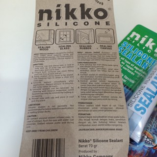 Jual LEM SILEN SILICONE RUBBER SEALANT SILIKON BENING CLEAR 30G 70G ...