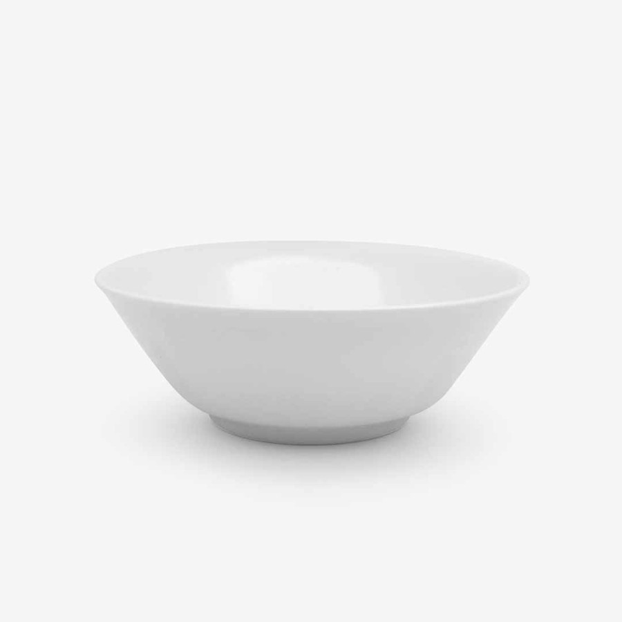 Jual Mangkok Keramik Uk 15.5 cm | Mangkuk Bakso Putih Polos Premium ...