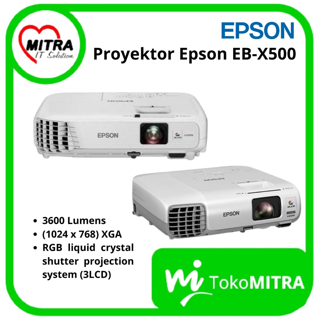 Jual PROYEKTOR EPSON EB-X500 3LCD | Shopee Indonesia