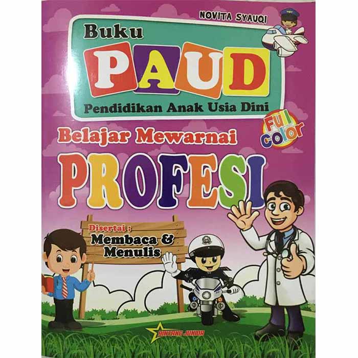 Jual PAUD Belajar Mewarnai Profesi | Shopee Indonesia