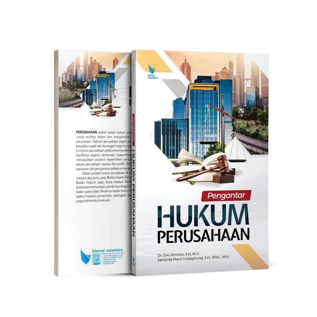 Jual Pengantar Hukum Perusahaan - Dwi Atmoko & Jantarda Mauli Hutagalung - LN | Shopee Indonesia