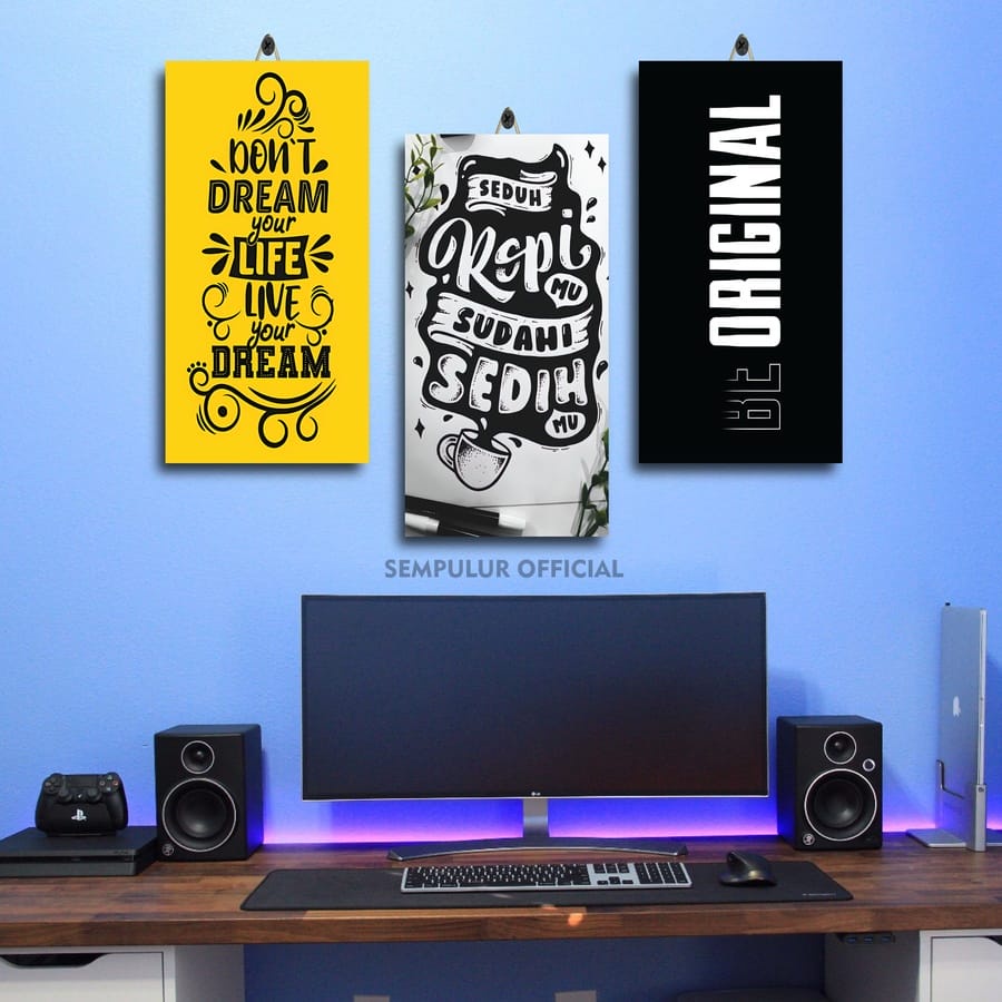 Jual 81-100 HIASAN DINDING QUOTES MOTIVASI SEMANGAT 15X30 ZGNE0/MAX9Y ...