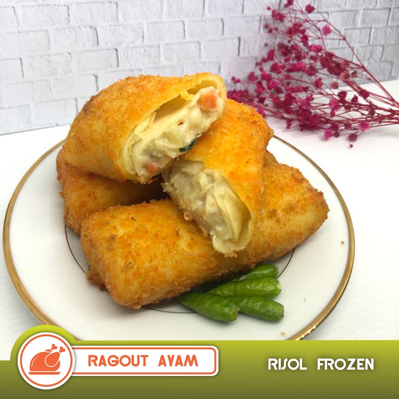 Jual RISOL RAGOUT AYAM / SAYURAN /RISOLES "FROZEN" (5 Pcs/Kemasan ...