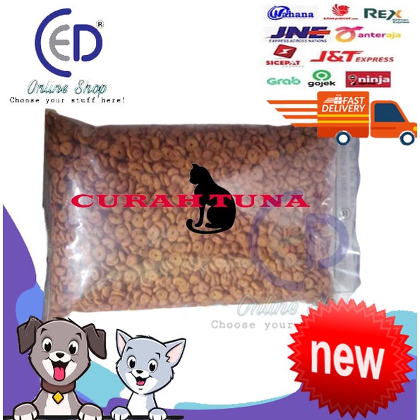 Jual MAKANAN KUCING CURAH TUNA 1KG ( REPACK ) | Shopee Indonesia