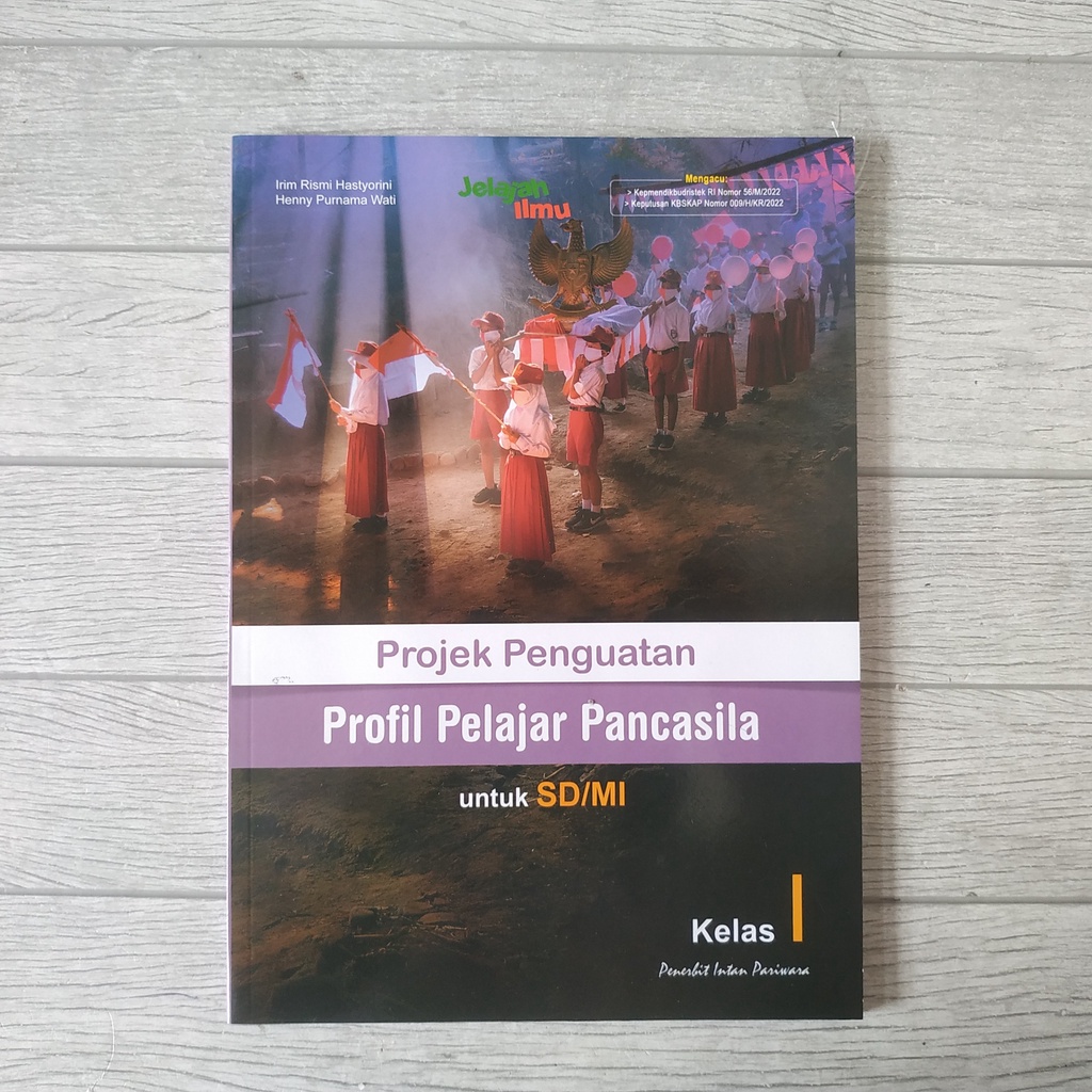 Jual Buku Projek Penguatan Profil Pelajar Pancasila untuk SD/MI Kelas 1 - Intan Pariwara ...