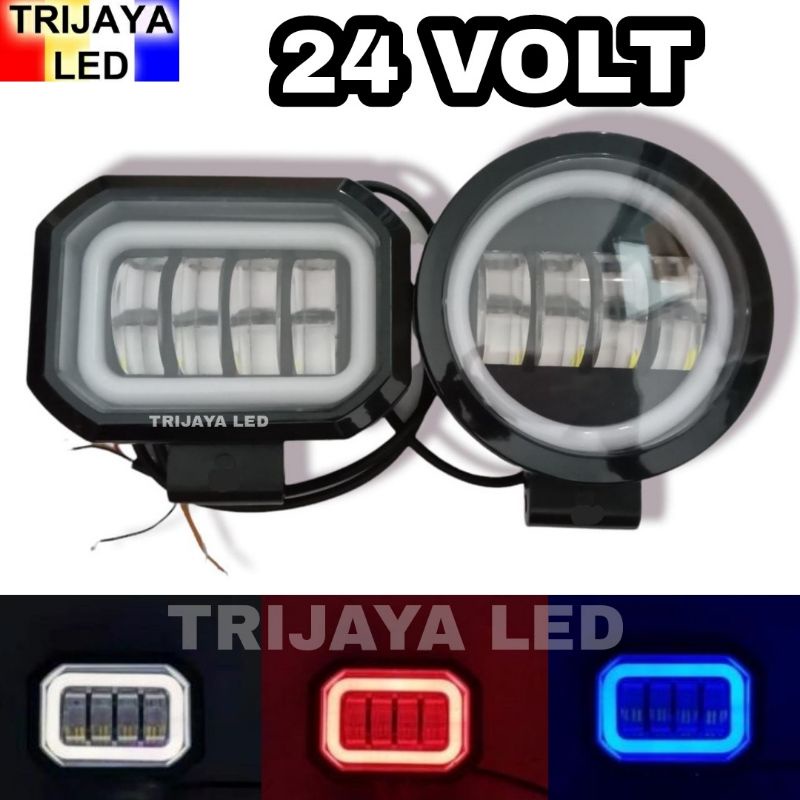 Jual Lampu Tembak Sorot LED CWL 24 Volt Truk Bus Fuso Daymaker Mini 4 ...