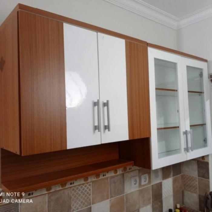 Jual Rak Piring Besi Lemari Gantung Dapur Kitchen Set Atas Serbaguna ...