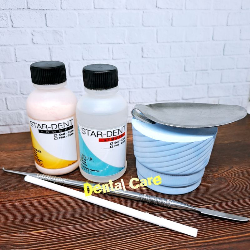 Jual Paket Lem Gigi Palsu Penyambung Gigi Palsu Yang Patah Otomatis ...