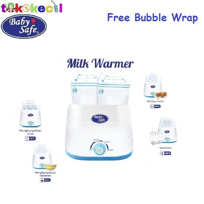 Jual Alat Makan Baby Safe Lb216 Twin Bottle Warmer Pemanas Botol ...