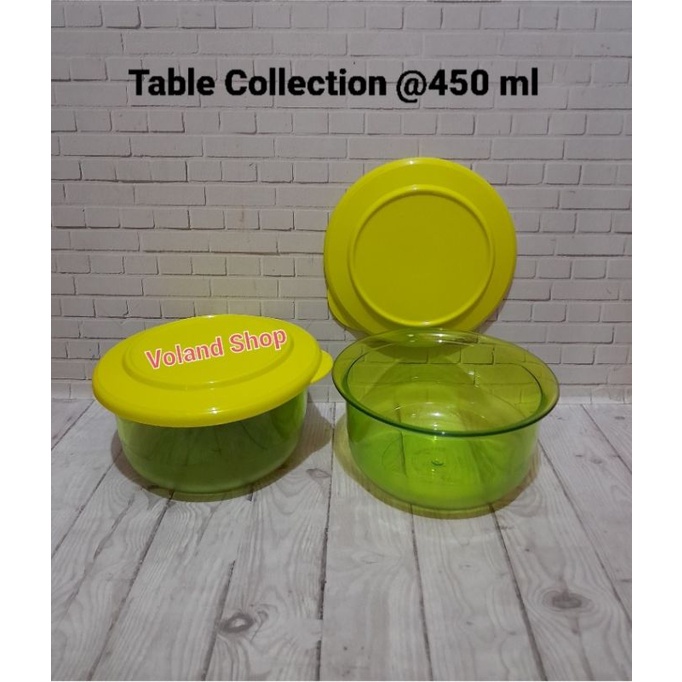 Jual Tupperware Table Collection @450 ml (1 pc) | Shopee Indonesia