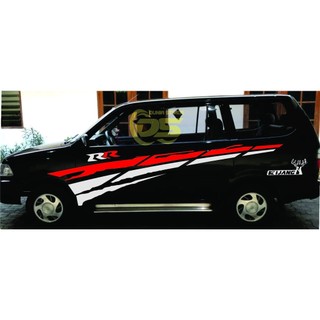 Jual Stiker Mobil Kijang Striping List Bodi Mobil Kijang Stiker Kijang ...