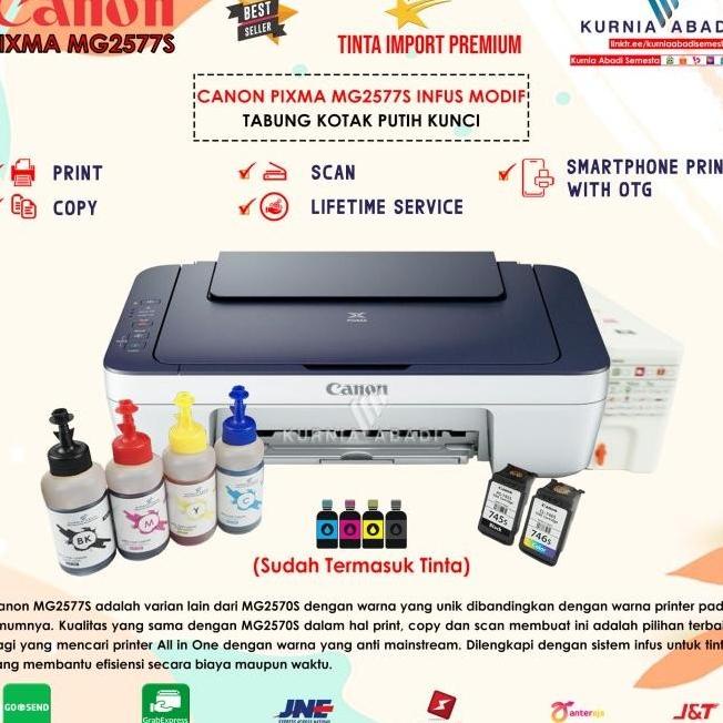 Jual Printer Canon Pixma Mg2570S Infus Print Scan Copy Inkjet Tabung ...