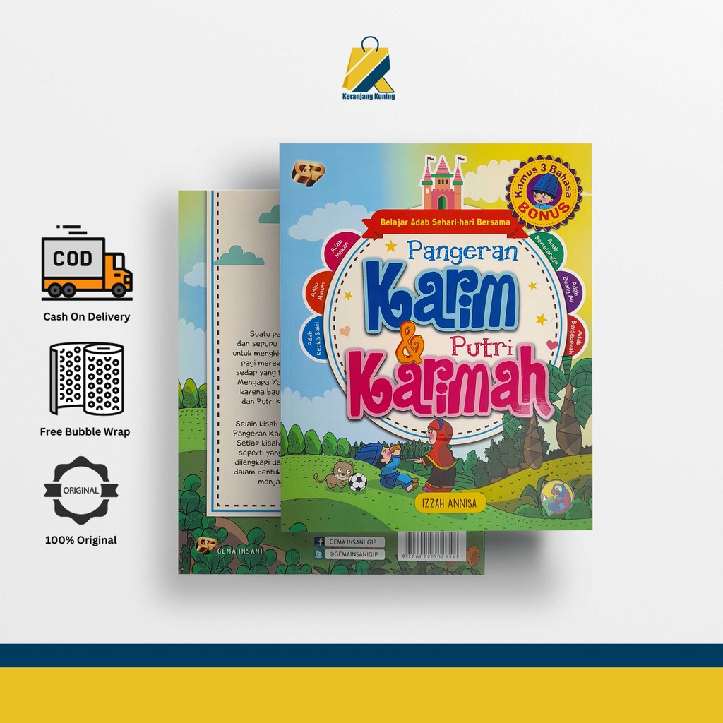 Jual Buku Anak - Pangeran Karim dan Puteri Karimah | Shopee Indonesia