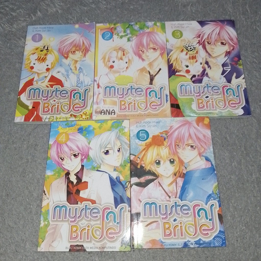 Jual Komik SET Mystery Bride 1-5 Tamat (Huh Kook-Hwa & Kim Su-Jin ...