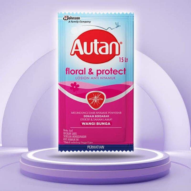 Jual Lotion Anti Nyamuk AUTAN Floral & Protect (1 renceng) | Shopee ...