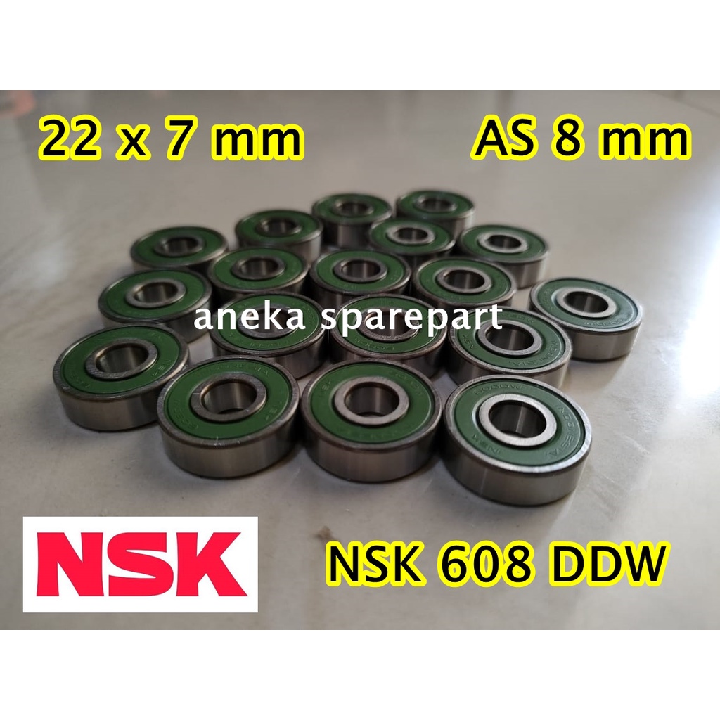 Jual BEARING NSK 608 DW AS 8 MM | Shopee Indonesia