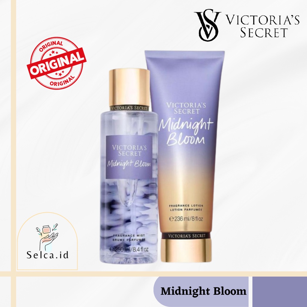 Jual VS Midnight Bloom Body Mist /Body Lotion - Victoria's Secret ...