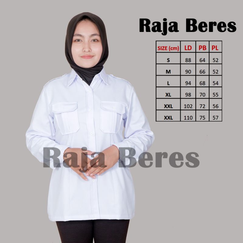 Jual Baju putih dinas Wanita Baju Putih Pdh Pns Wanita Kemeja Atasan ... Jual Baju putih dinas Wanita Baju Putih Pdh Pns Wanita Kemeja Atasan ...