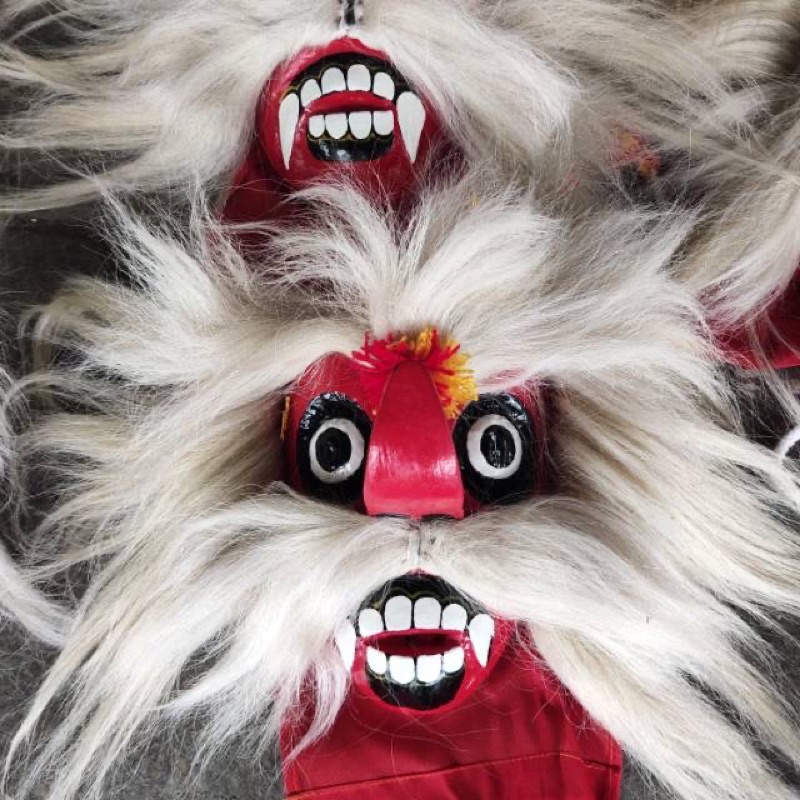 Jual Ganongan / topeng ganong / topeng bujang ganong / gedruk / jaranan ...