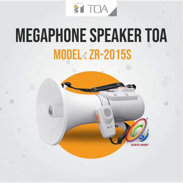 Jual Megaphone Toa ZR 2015S / Speaker TOA ZR2015 (Sirine) | Shopee ...